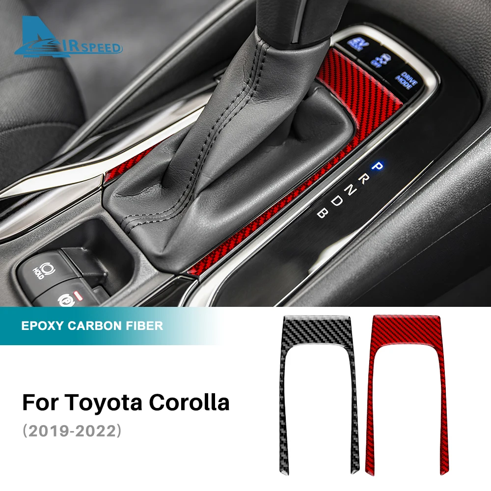 Real Soft Carbon Fiber Sticker For Toyota Corolla 2019 2020 2021 2022 ...