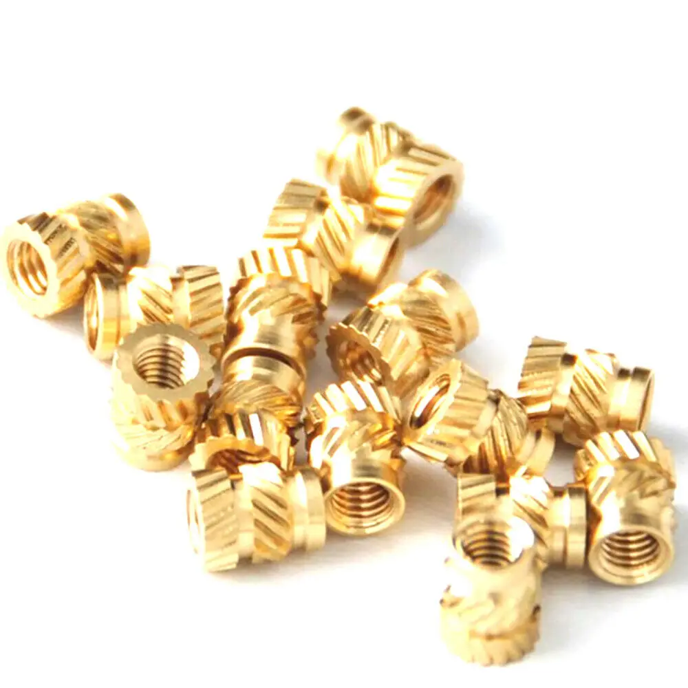 25-100pcs-M3-Solid-Brass-Pure-Copper-Metric-Thread-Injection-Molding ...