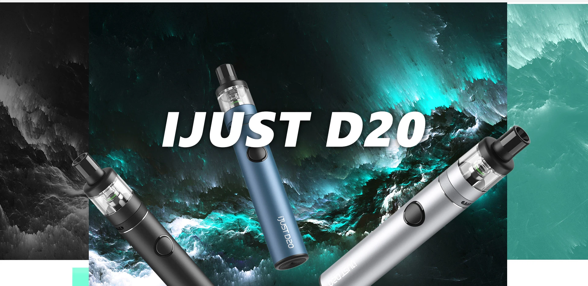 Original Eleaf iJust D20 Kit Built-in 1500mAh Battery 30W Vape 3ml Tank ...