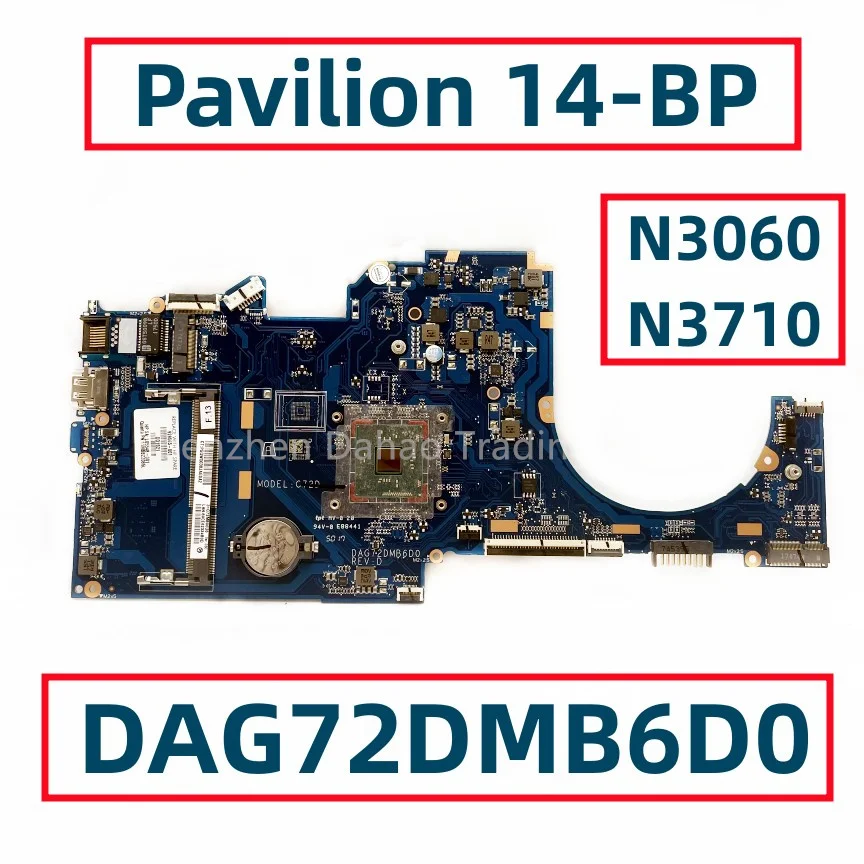 DAG72DMB6D0-For-HP-Pavilion-14-BP-Laptop-Motherboard-With-N3060-CPU ...