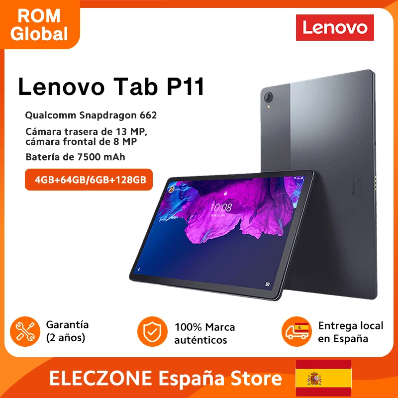 Lenovo Tableta P11 K11 o Xiaoxin Pad, ROM Global, pantalla LCD de 11 ...