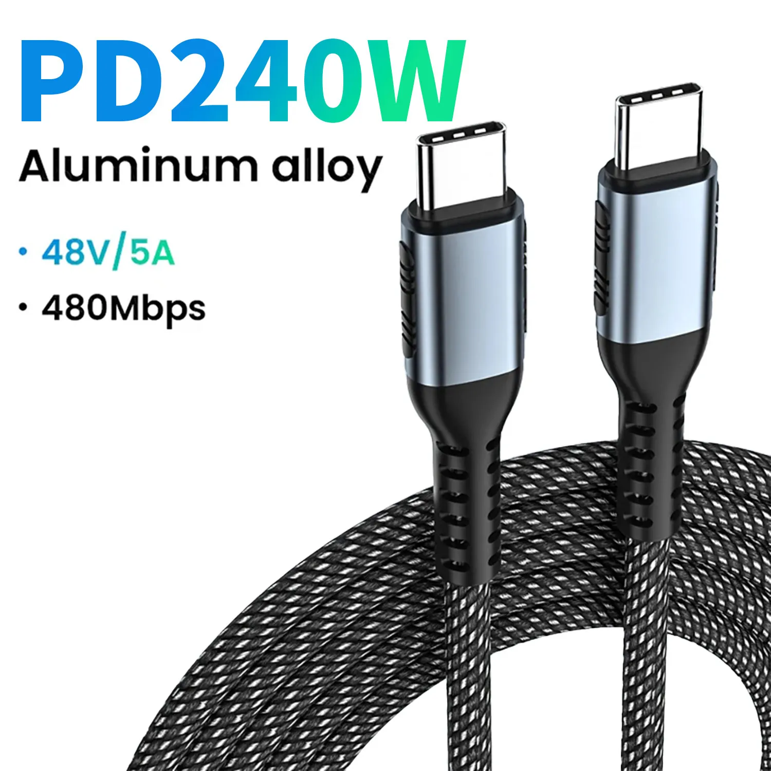 PD-240W-USB-C-to-Type-C-Cable-Fast-Charging-Phone-Charger-Cable-for ...