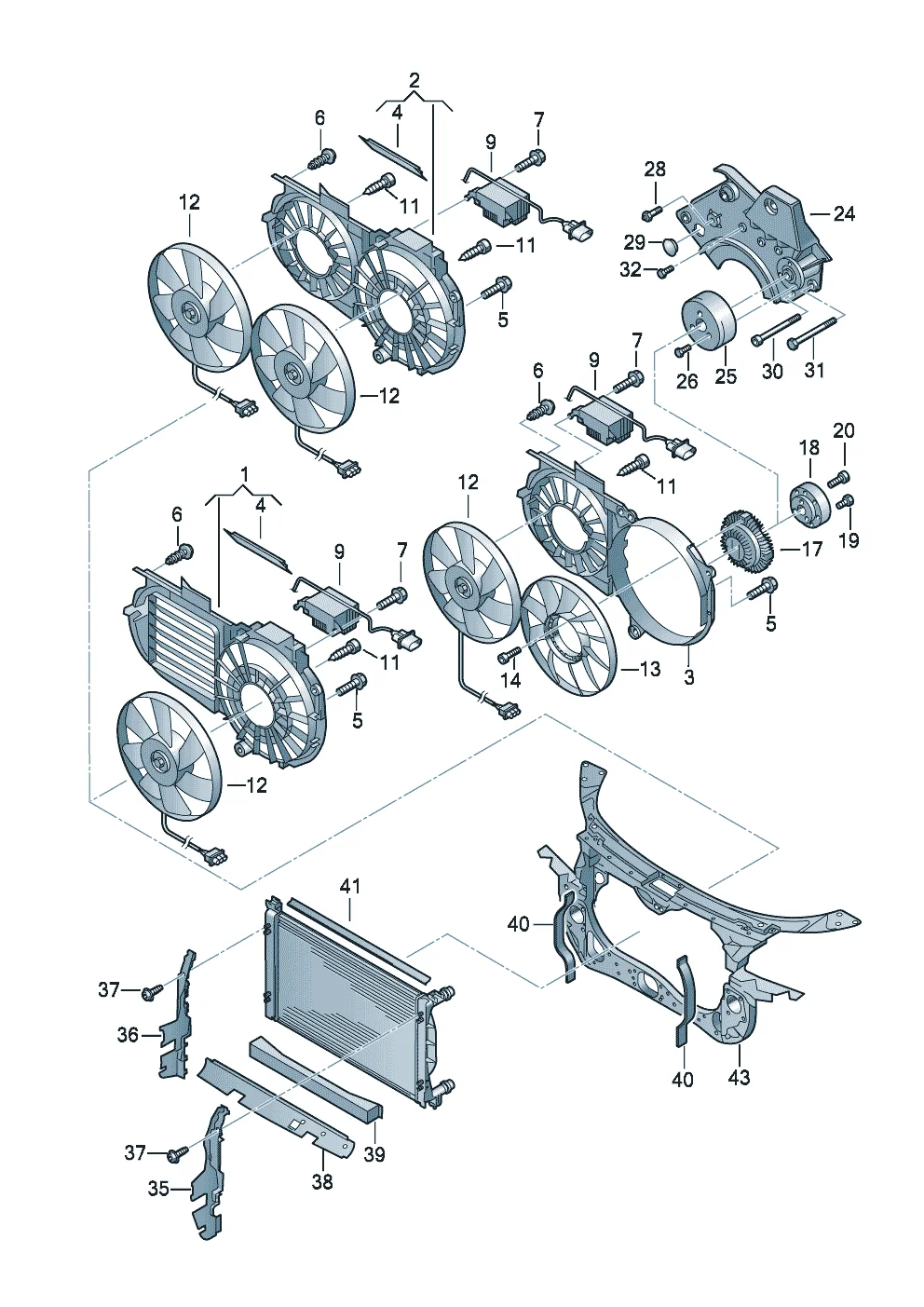 New for Car OE 2518301215 2518301415 8E0121283 8E0121283AD 4F0121283 ...
