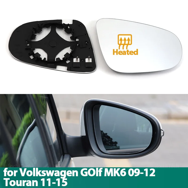 Left & Right Side Mirror Glass Rear View Rearview Exterior Wide Angle ...