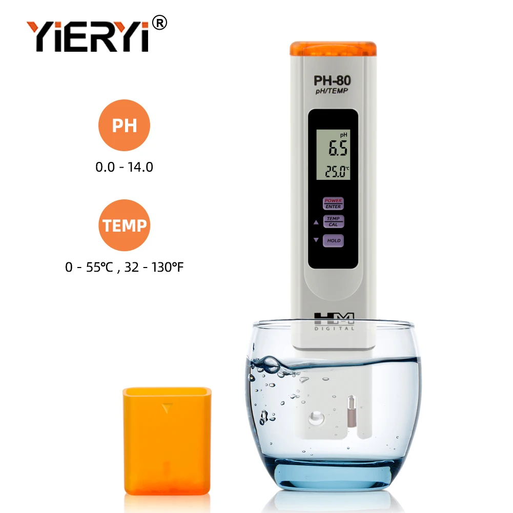 Yieryi 2023 New PH Meters Professional Aquarium Water Quality Tester ...