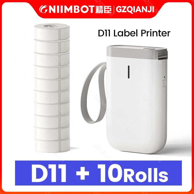 Niimbot-D11-D110-Mini-Thermal-Label-Sticker-Printer-Inkless-Portable ...