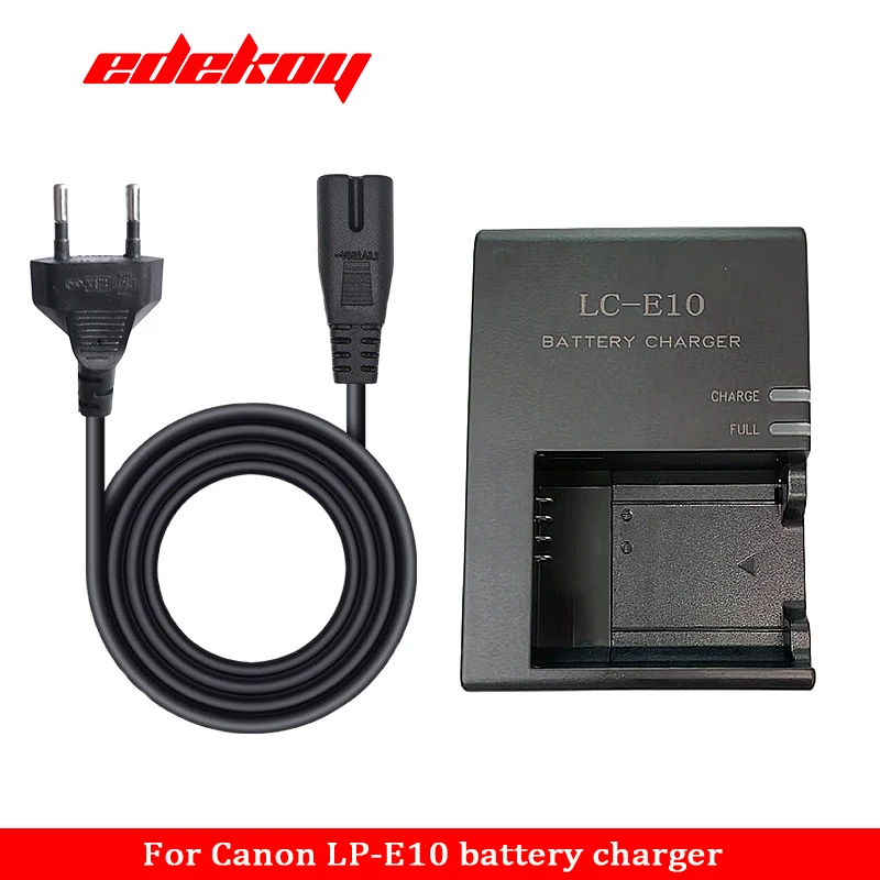 Lc-e10/e Lc-e10c Battery Charger For Canon Lp-e10 Eos 1100d Kiss X50 ...