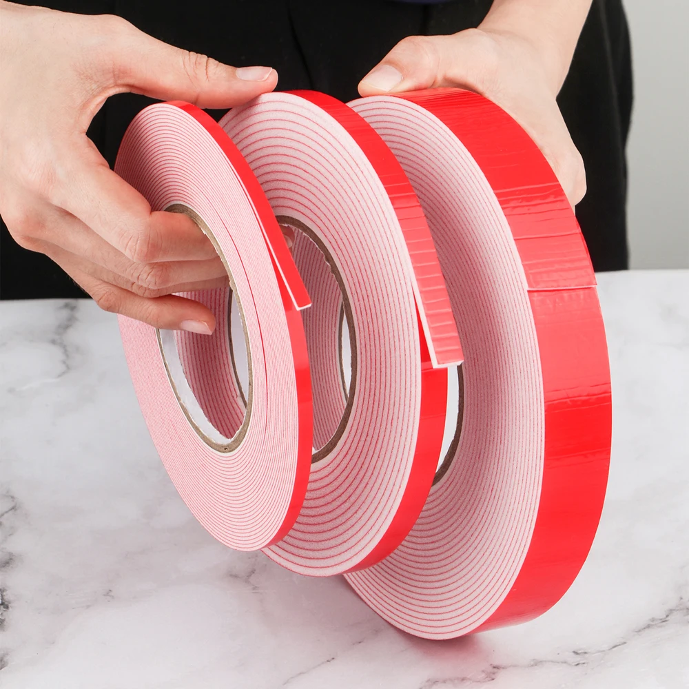Double Sided Adhesive Foam Roll 131 Ft,Stciky 3D Foam Tape for Shaker ...