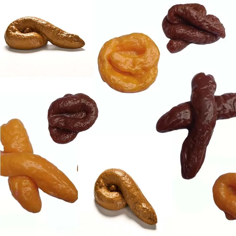 Compulsive-Spoof-Fake-Poop-X-type-Soft-Gel-Q-bouncy-Sticky-Wall-Poop ...