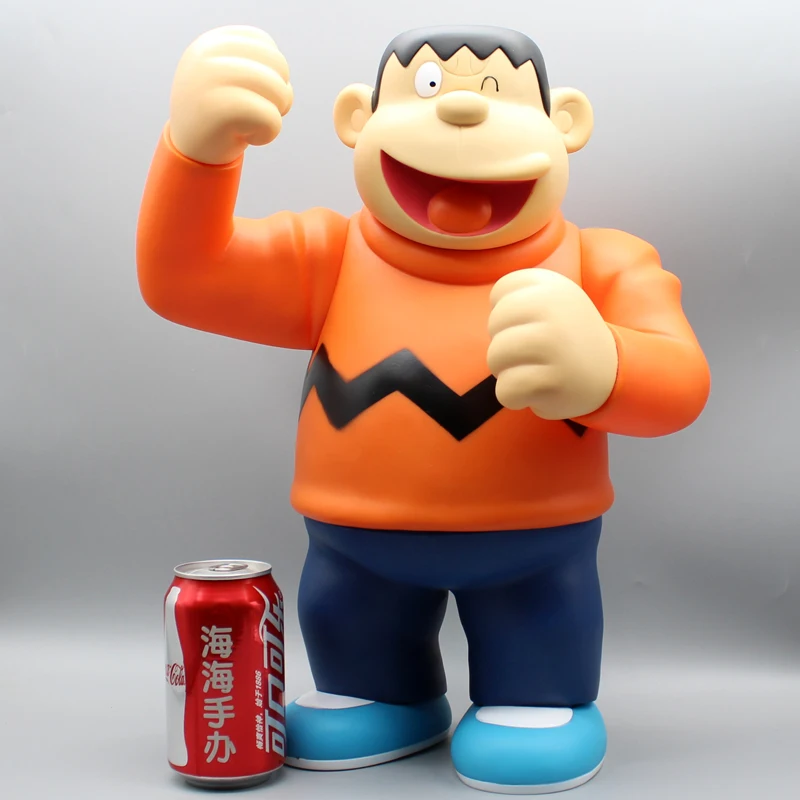 46cm Doraemon Anime Figure GK Gouta Takeshi GIAN Big G Desktop ...