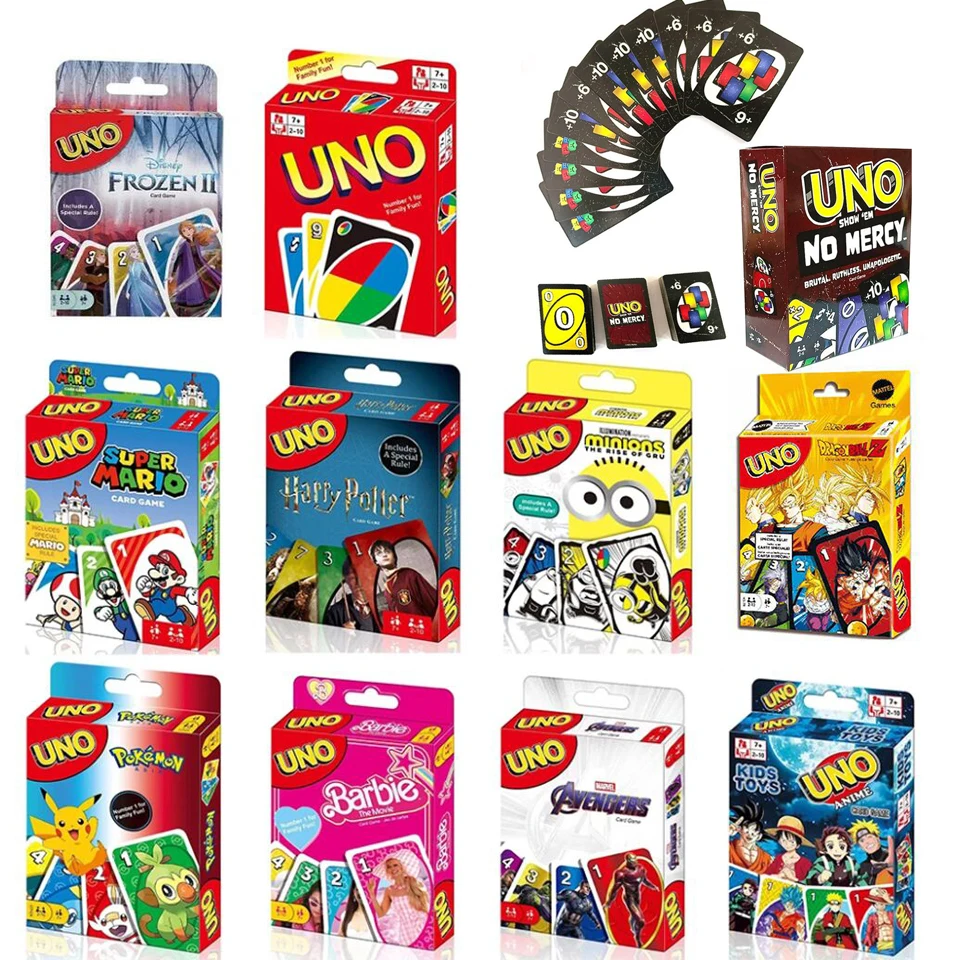 Um-flip-Mattel-UNO-UNO-Card-Game-for-Kids-Entertainment-Board-Game ...