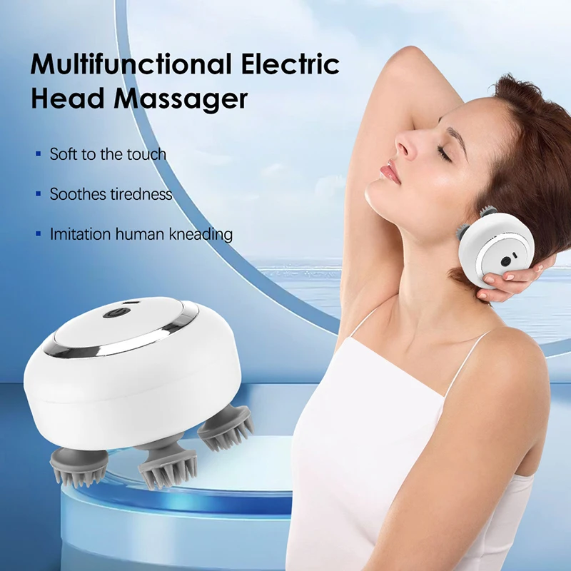 Multi Claw Head Massager Electric Relaxation Shoulder Leg Arm Neck Deep ...