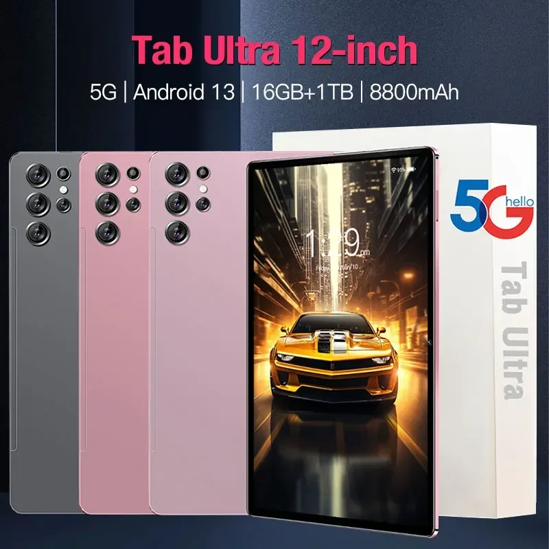 Original-5G-Tab-Ultra-Tablets-12-Dual-SIM-Dual-WiFi-Tablet-Android-PC ...