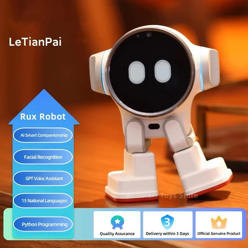 Emo Robot AI Desk Robot Companion - ChatGPT Enabled With Voice Cute Stuff