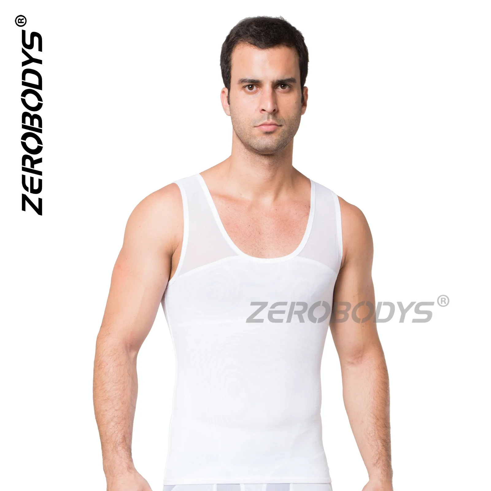 ZEROBODYS-Mens-Compression-Shirt-Slimming-Undershirt-Shapewear-Body ...