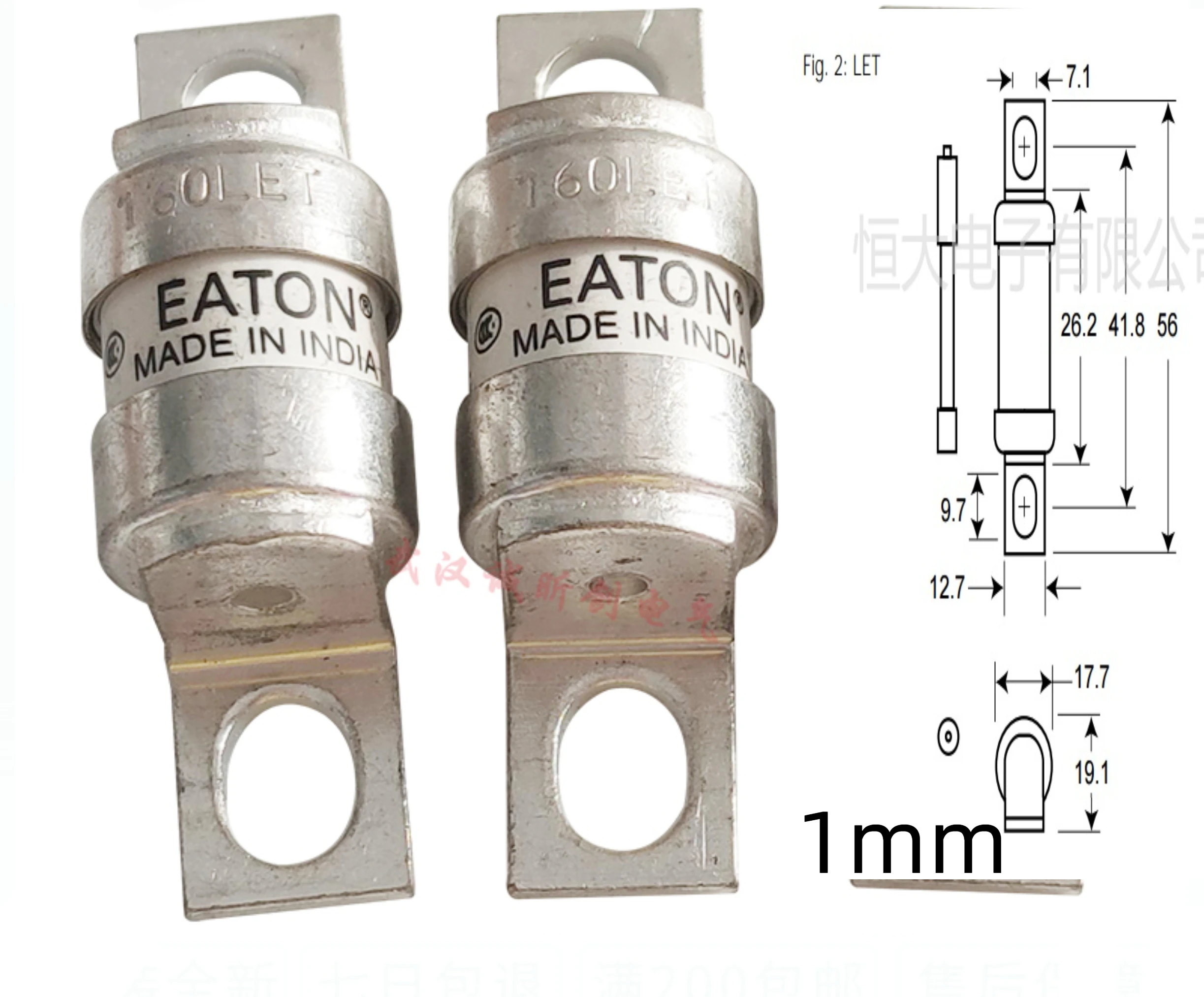 100%NEW Fuse BS88:4 25LET 25A 32LET A 35LET A 50LET A 63LET A 80LET 80A ...
