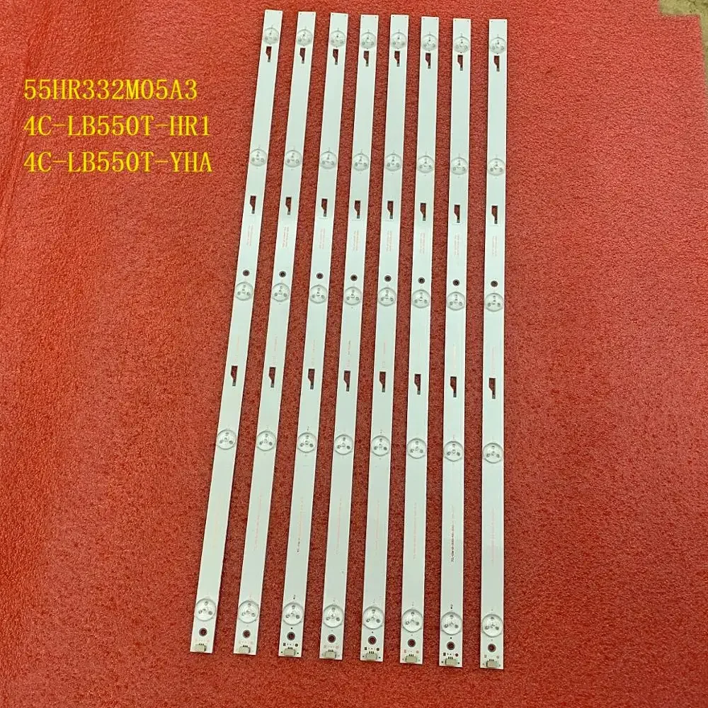 5LED LED Backlight Strip For 55GA1600 TCL T55D18SFS-01B 55FB3103 YHA-4C ...