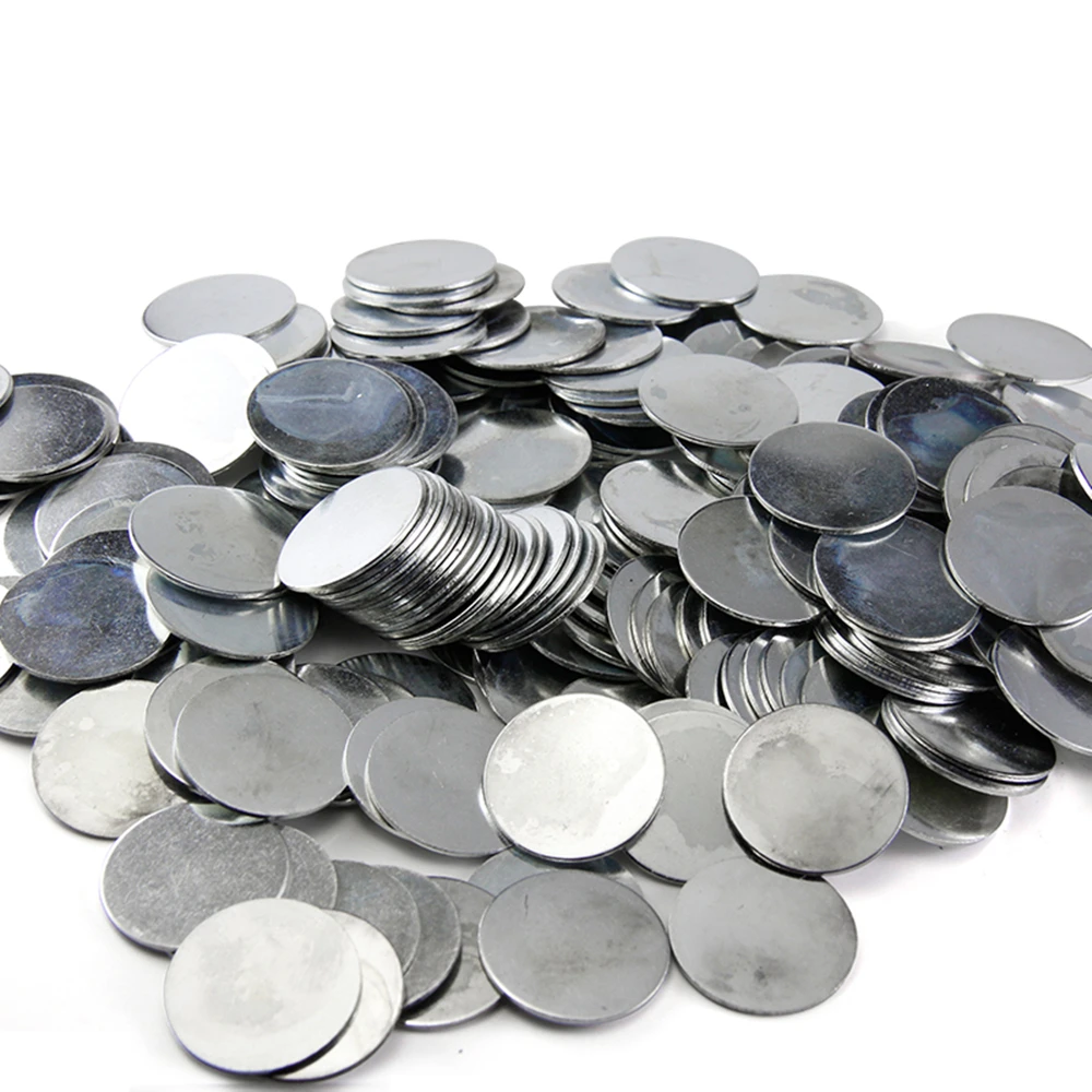 Iron Plate Disc Diameter 10 20 40mm Thickness 0.3 To 1mm For Magnet ...