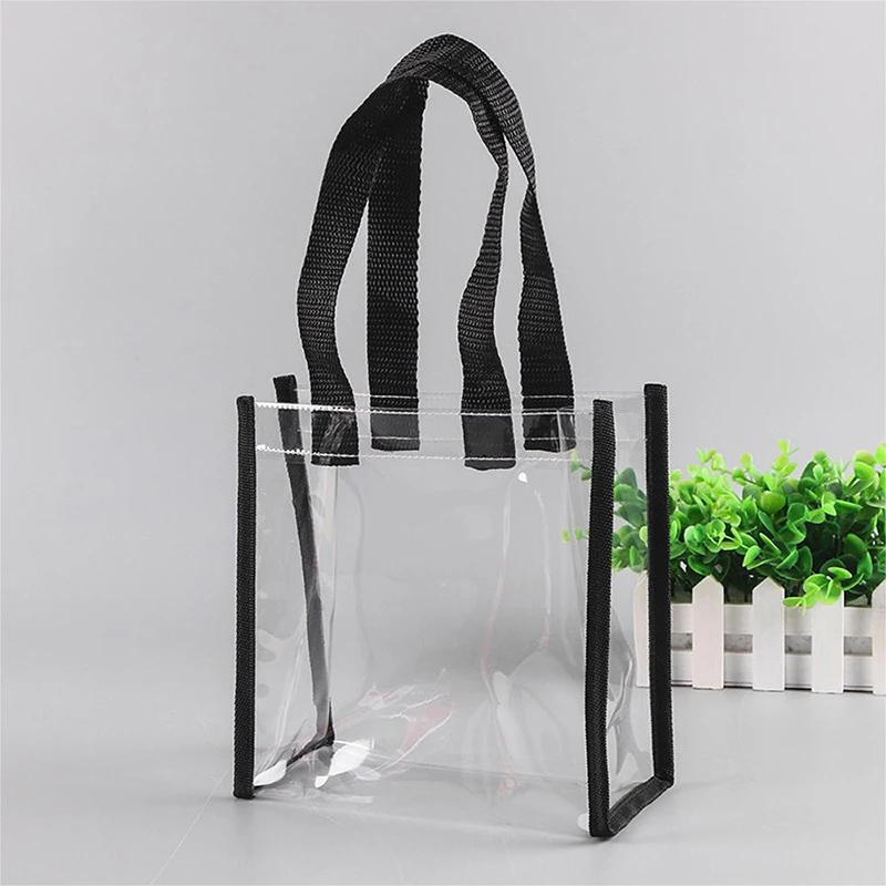Women-s-Lightweight-Handle-Waterproof-Transparent-Shopping-Bag-Shoulder ...