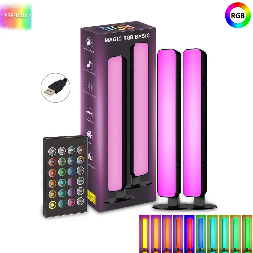 Smart-RGB-LED-Light-Desk-Atmosphere-Lamp-USB-DC5V-24-Key-Remote-Control ...