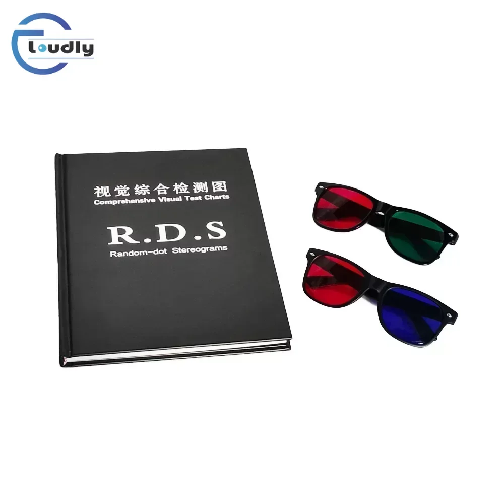 Random-dot-Stereograms-Comprehensive-Visual-Test-Charts-Book-Color ...