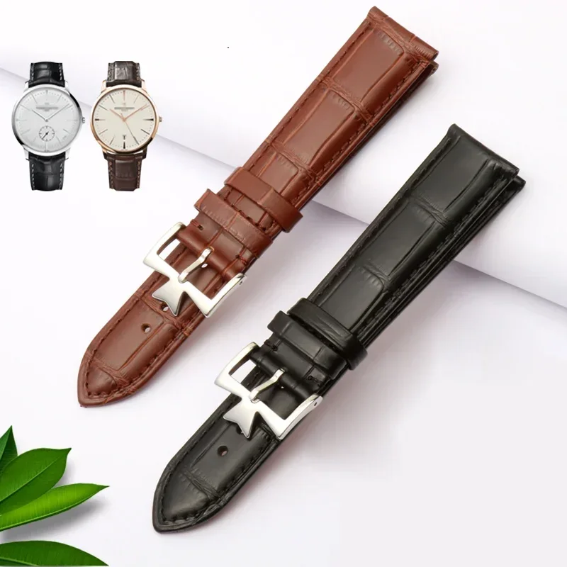 19mm 20mm 21mm 22mm Genuine Leather Watch Band Replacement For Vacheron ...