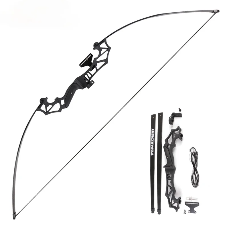Archery-Hunting-Recurve-Bow-Take-Down-The-Bow-40-Pound-Bow-For-Fishing ...