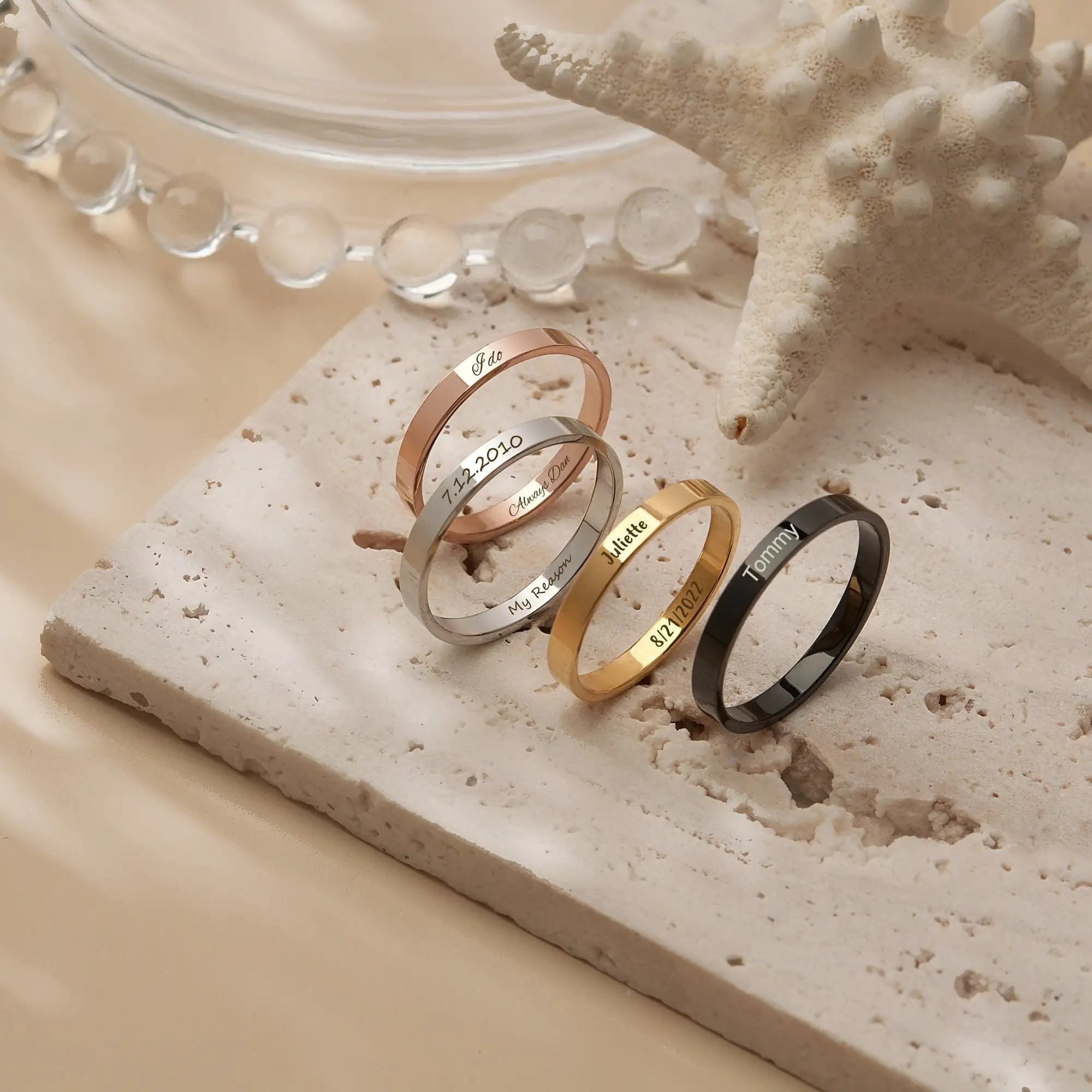 Dainty-Ring-Engraved-Ring-Roman-Numeral-Ring-Inside-Engraved-Ring ...