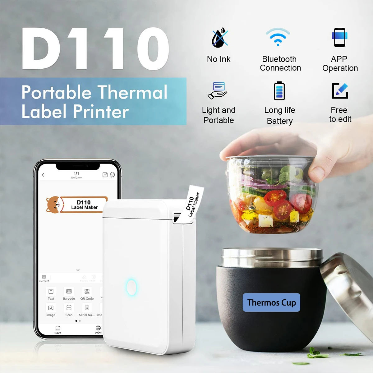 D110-Portable-Bluetooth-Compatible-Thermal-Label-Maker-Machine-USB ...