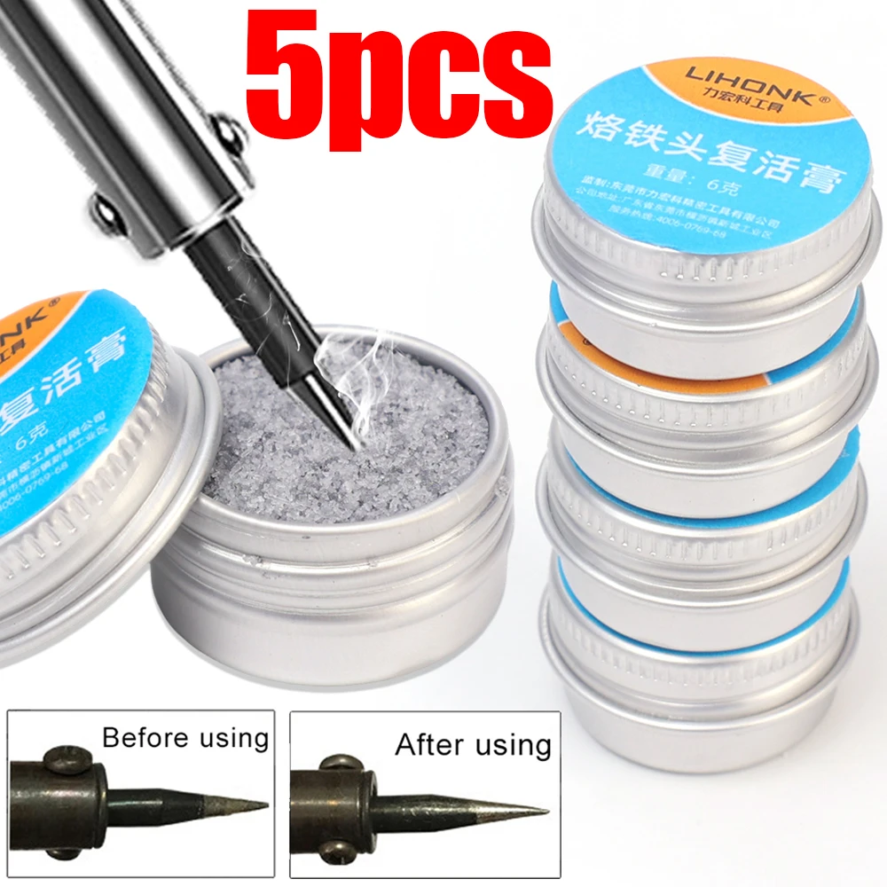 5-1Pcs-Soldering-Iron-Tip-Tinner-Activator-Removing-Oxidation-Cleaning ...