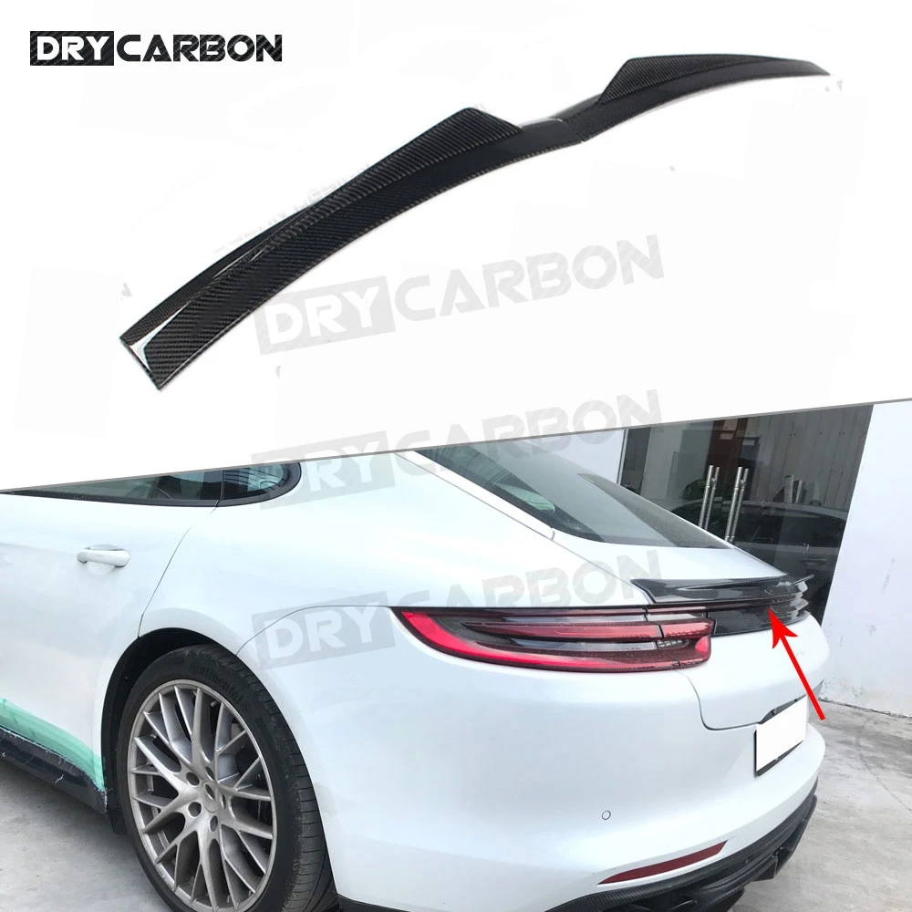 2PCS-Set-Rear-Spoiler-Winglet-For-Porsche-Panamera-971-2017-2019-Dry ...
