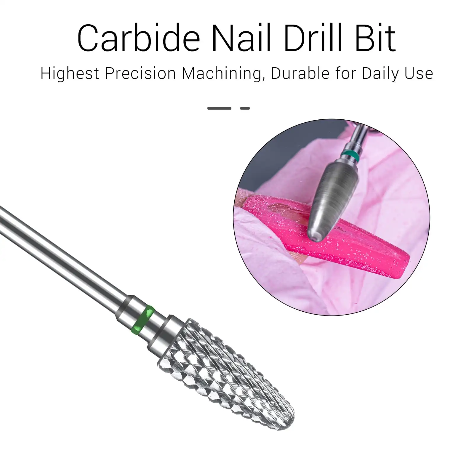 Professional-Nail-Drill-Bits-for-Dremel-Machine-3-32-Shank-Size-Nail ...