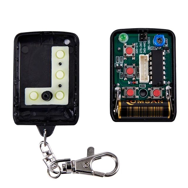 REMOCON RMC555 Universal Fixed Code 250-450mhz Adjustable Frequency Remote Face to Face Copy ...