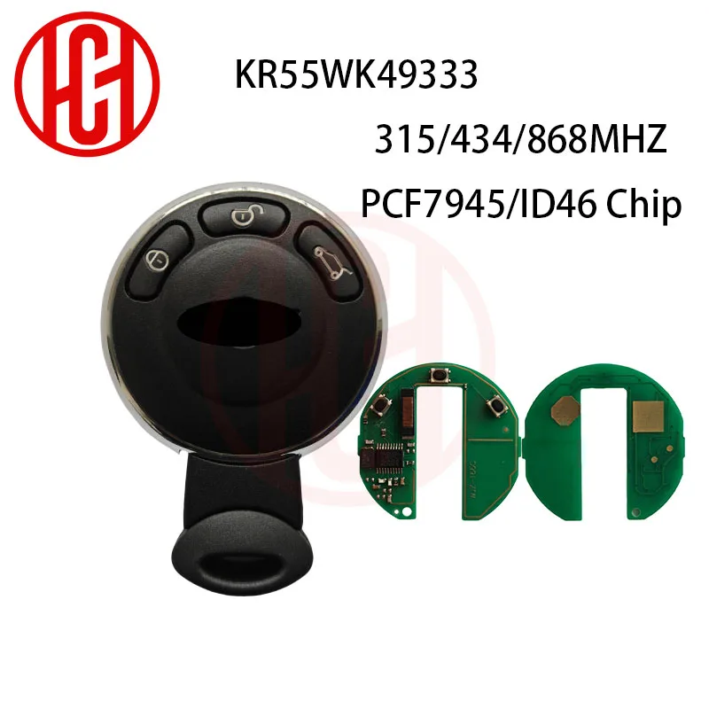 3 Buttons Smart Remote Car Key Cas3 Stystem Fob for BMW Mini Cooper ...