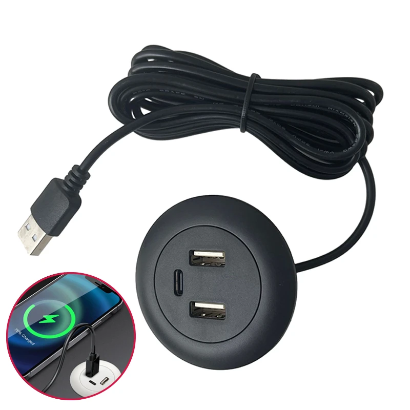 Embedded-Desktop-USB-TYPE-C-Charger-Furniture-Sofa-Socket ...