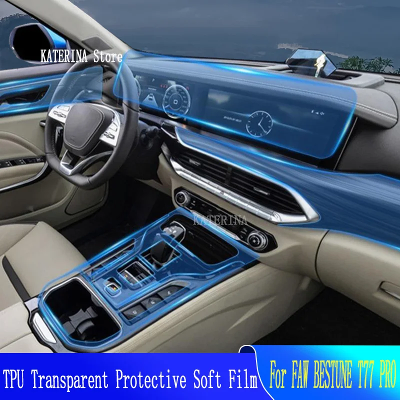 Pel-cula-protectora-de-TPU-para-salpicadero-de-coche-accesorios-antiara-azos-para-FAW-BESTUNE ...