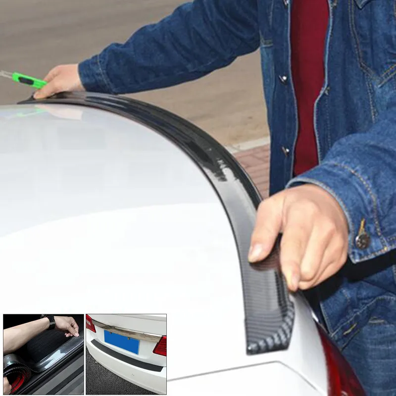 DIY-Refit-Spoiler-Car-Styling-Carbon-Fiber-Spoilers-Wing-Styling-For ...