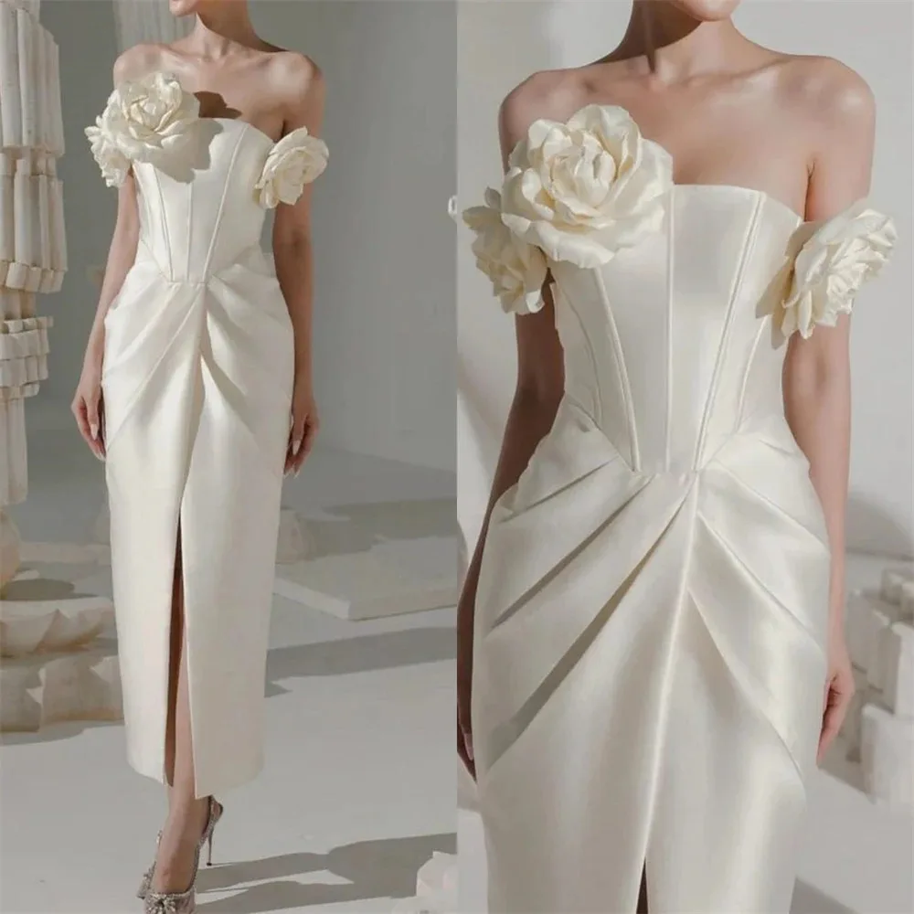 Robe-de-Bal-Personnalis-e-en-Satin-de-Fleurs-3D-Tenue-de-Soir-e ...