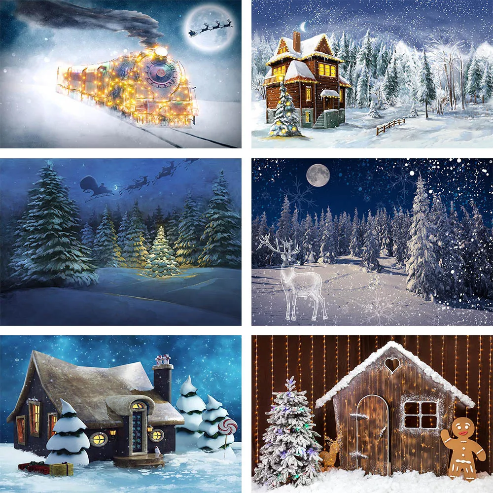 Christmas Snow Night