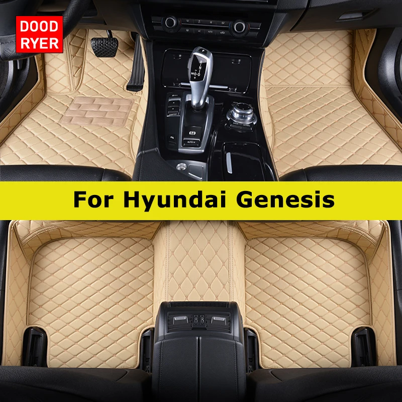 DOODRYER-Custom-Car-Floor-Mats-For-Hyundai-Genesis-Auto-Carpets-Foot ...