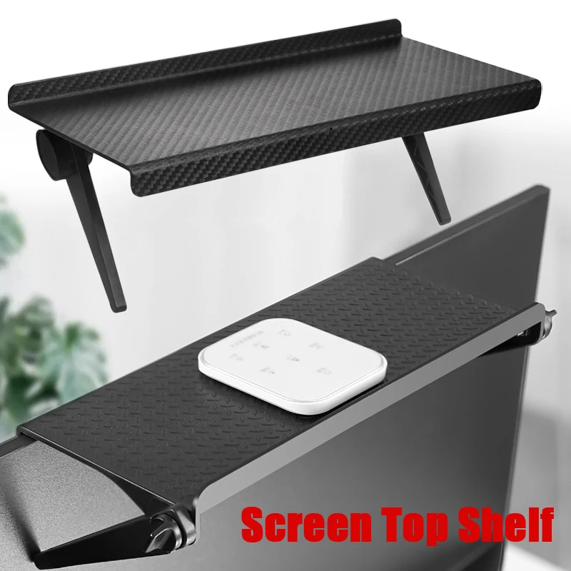 New-TV-Screen-Top-Shelf-Rack-Adjustable-Computer-Monitor-Desktop ...