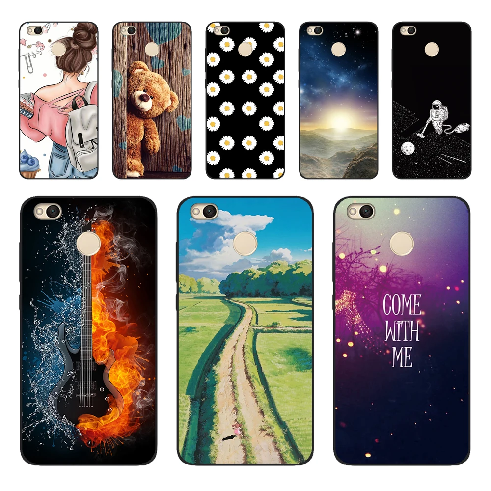 For-Xiaomi-Redmi-4X-Case-4-X-Tpu-Cover-Silicone-Back-Case-For-xiaomi ...
