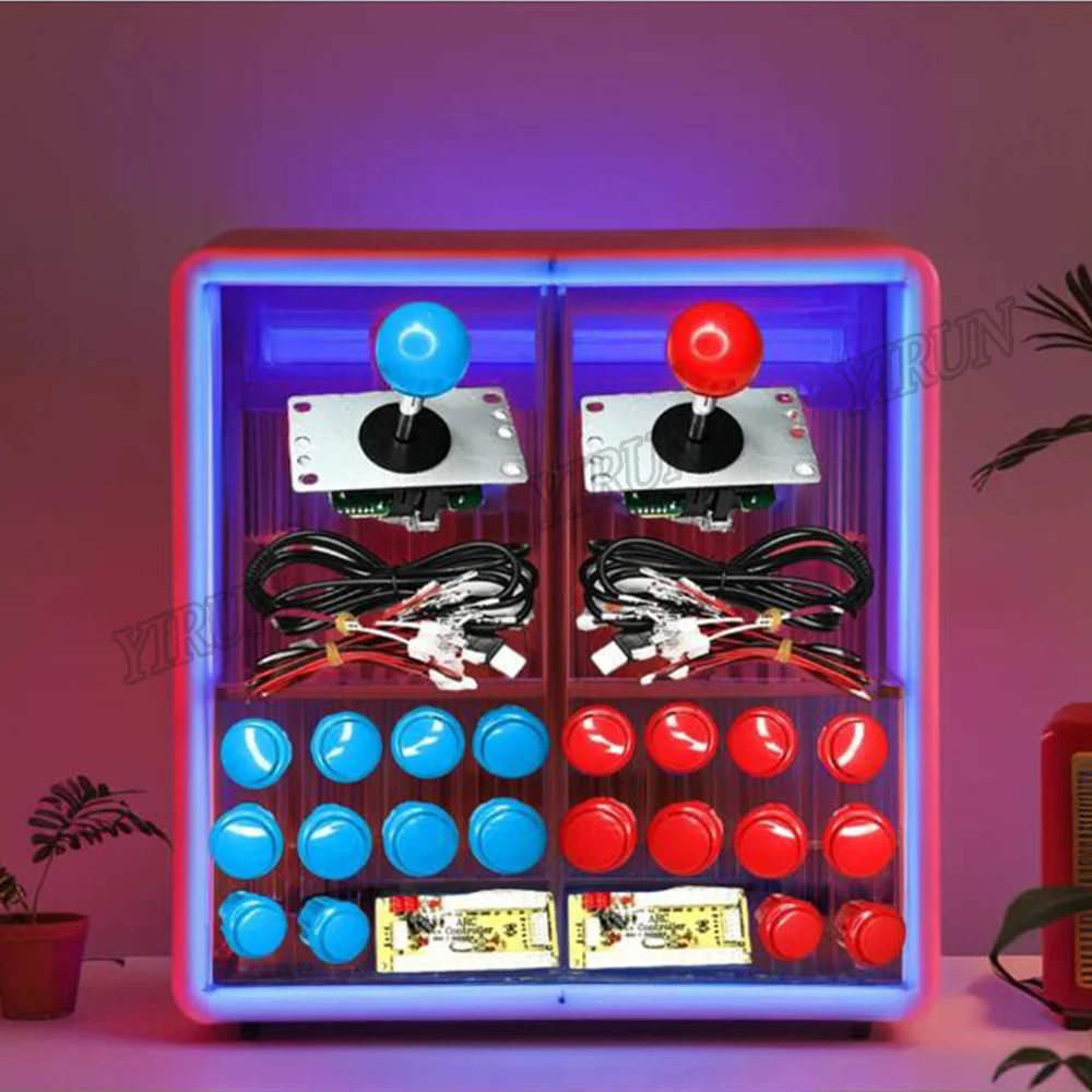 SANWA-Arcade-Game-Coin-Pusher-DIY-Kit-Zero-Delay-USB-Board-Controller ...