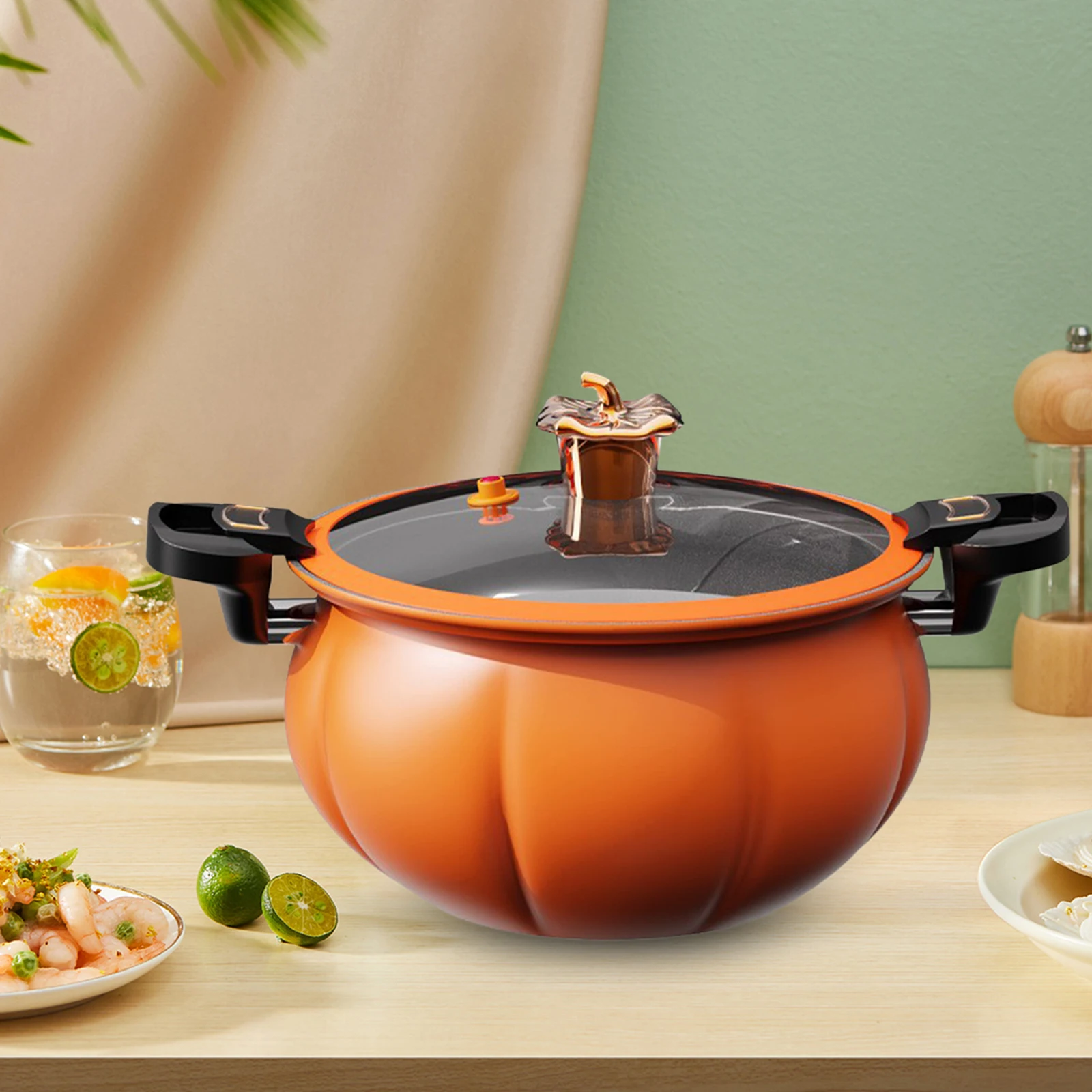 6-8L-Orange-Pumpkin-Pot-Multifunctional-Soup-Pots-Gas-Stove-Universal ...