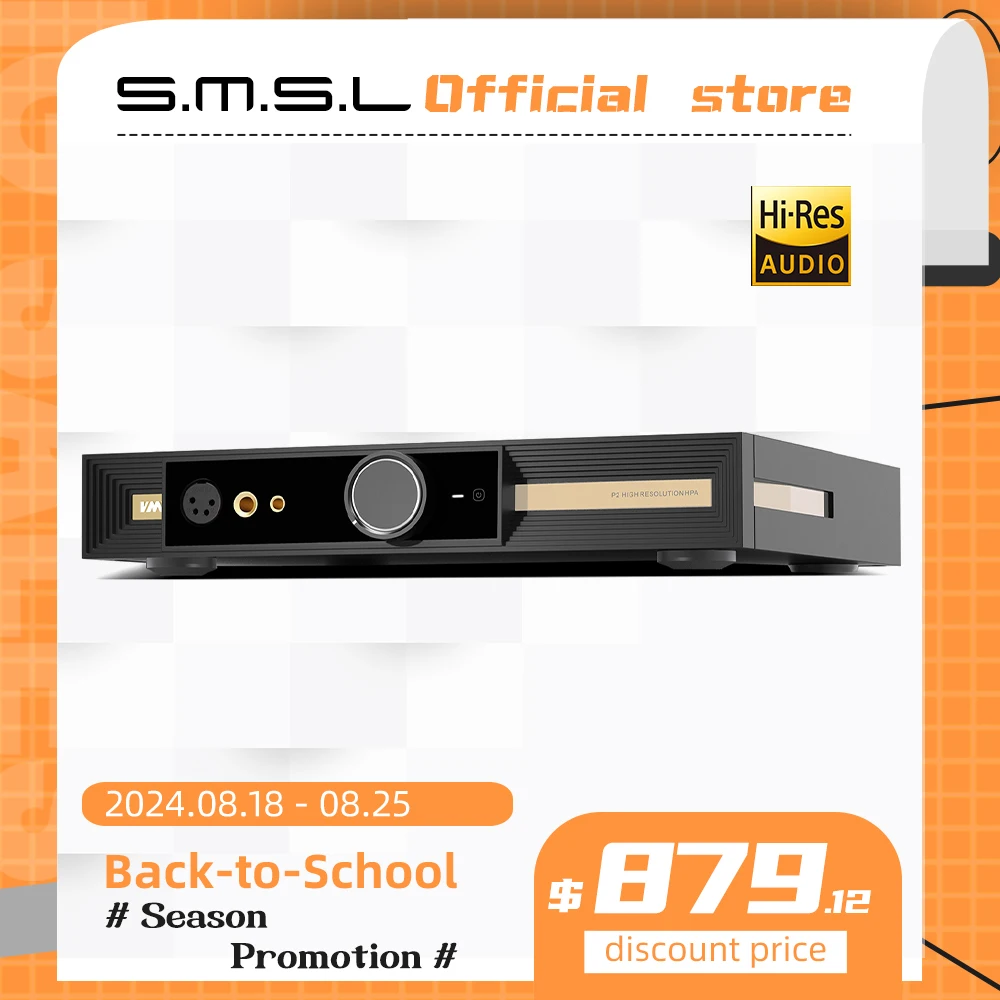 SMSL-VMV-P2-Headphone-Amplifier-Hi-End-Pre-amp-32ohmns-6W-Balanced ...