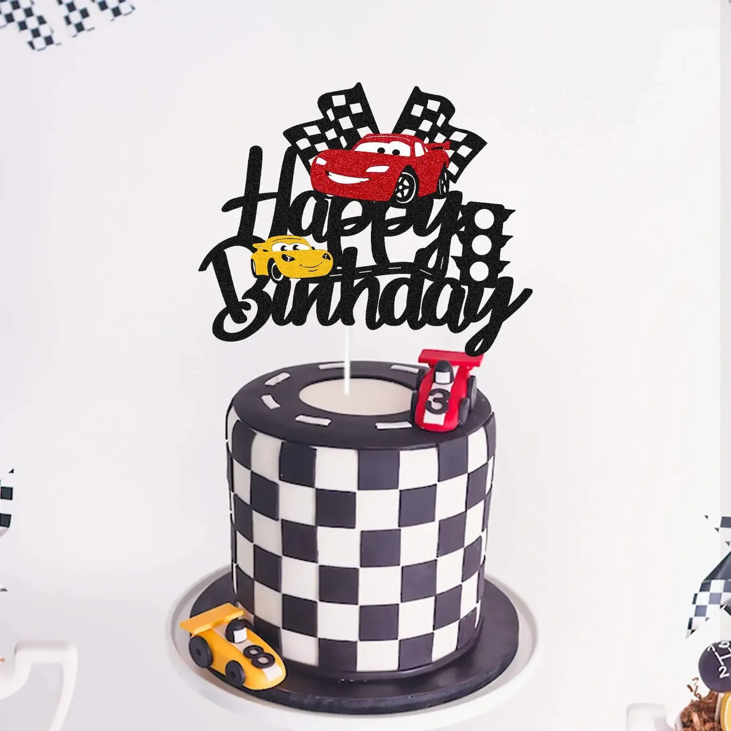 Need Four Speed Birthday Decorations DIGITAL FILE. Printable Cake ...