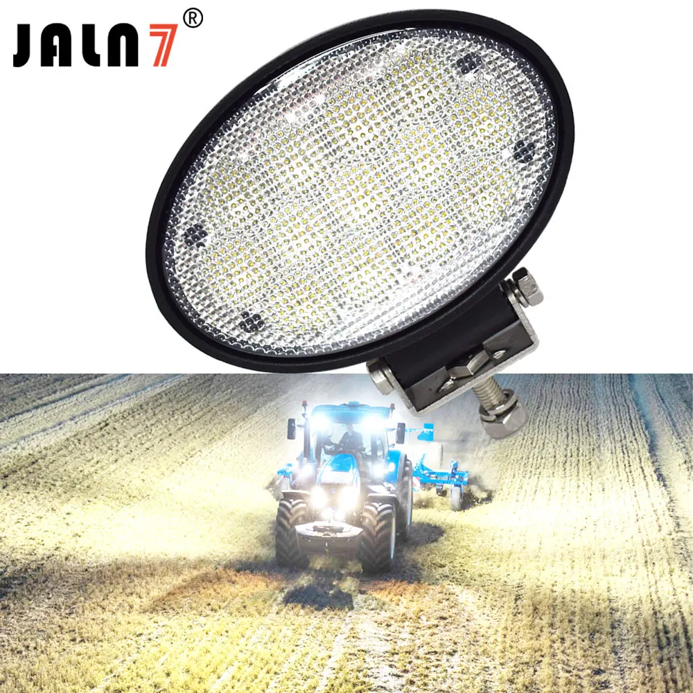 Oval-LED-Light-Heavy-Duty-Trucks-Work-Lamp-6-5-Inch-95W-Agriculture ...