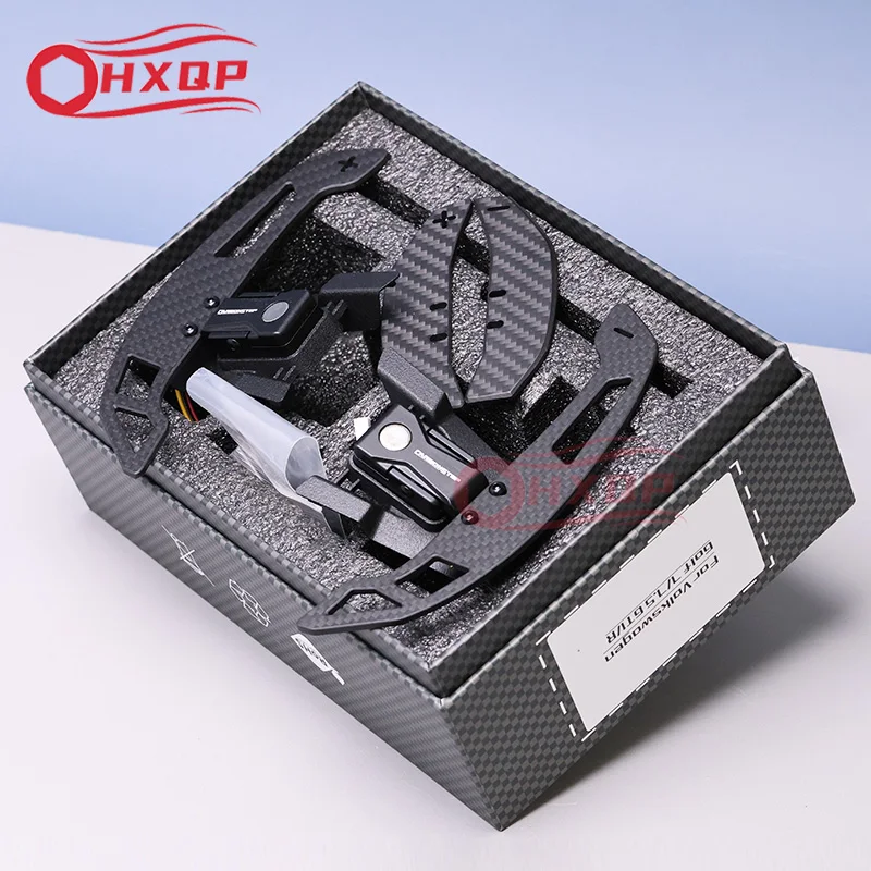 Custom-Car-Carbon-Fiber-Magnetic-Paddle-Shifters-For-Volkswagen-VW-Golf ...