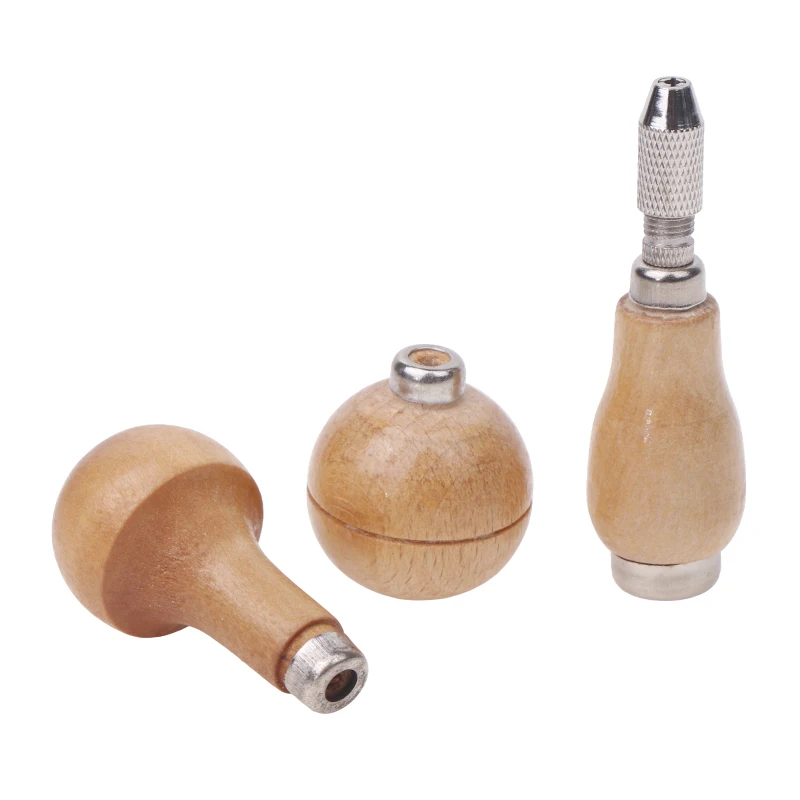 Jewelry-Craft-Handle-Pin-Vise-Vice-Wooden-Handle-With-Chuck-Twisting ...