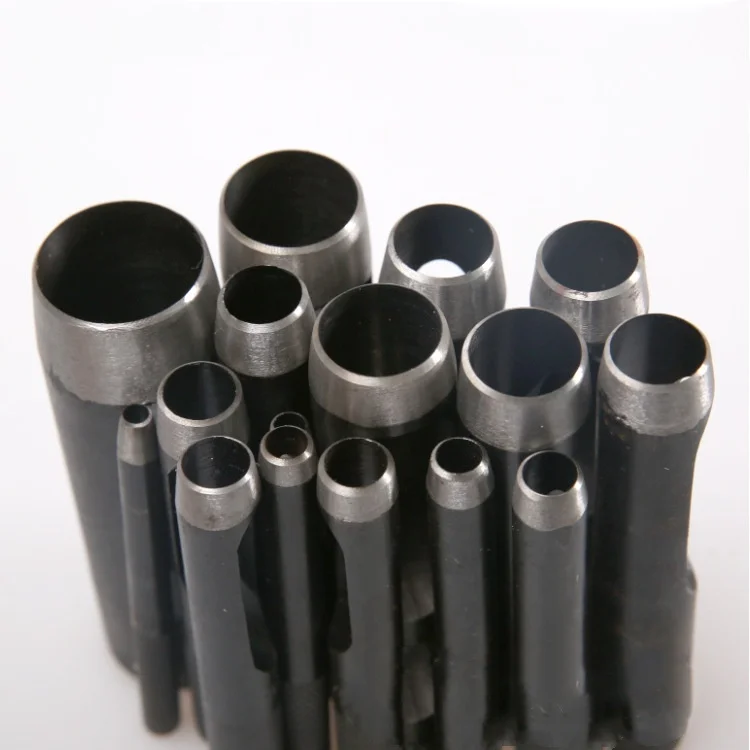 1Pcs Kit Hollow Punch Set Round Hole Punch Tool Steel Leather Craft ...